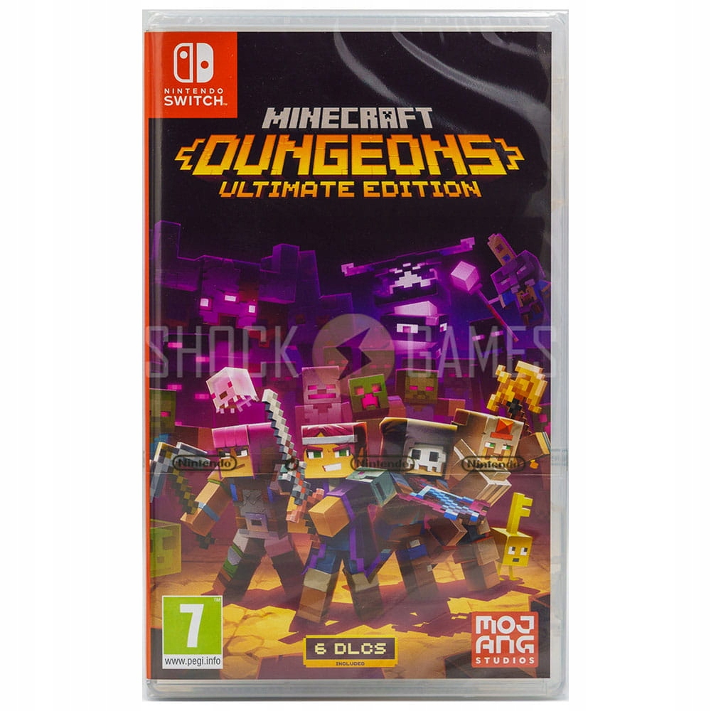 Minecraft Dungeons Nintendo Switch - Niska cena na Allegro