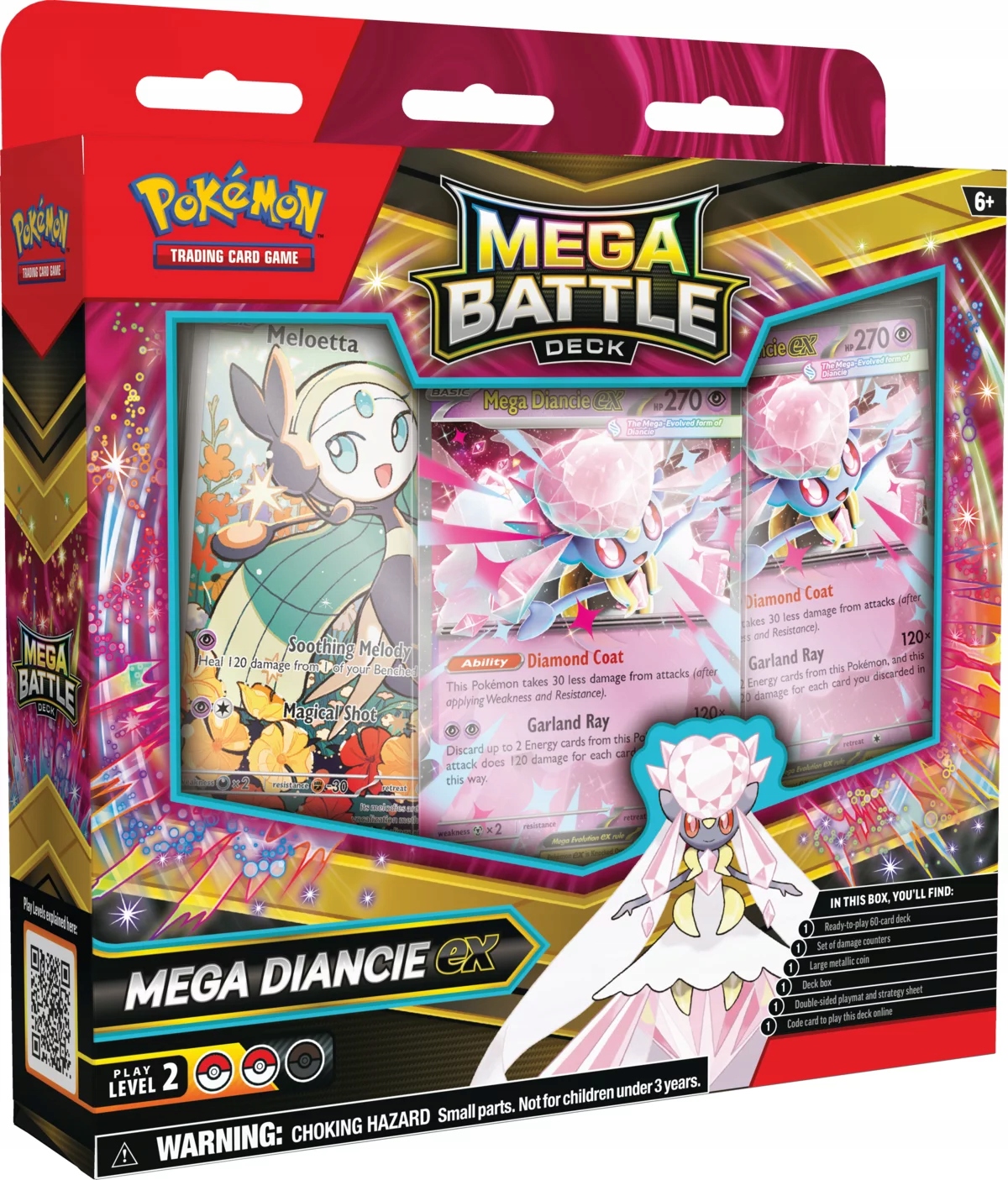 Pokemon TCG: Mega Battle Deck - Mega Diancie ex - Stan: Nowy 114.39PLN ...