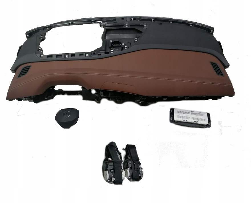 VOLKSWAGEN ID4 ID 4 IV brąz KONSOLA AIRBAG PASY • Cena, Opinie - Allegro