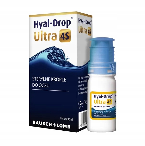 Hyal-Drop Ultra 4S, krople do oczu, 10 ml (5900741962320) • Cena ...