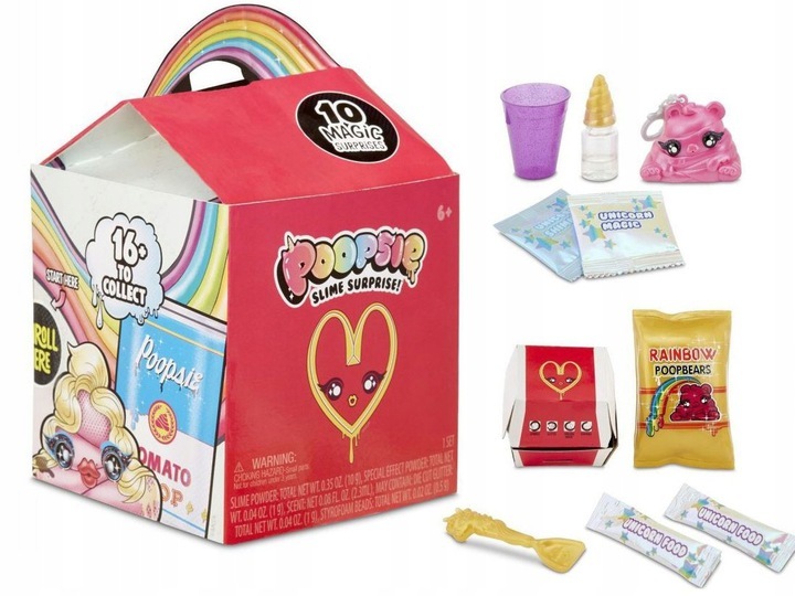 MGA POOPSIE SLIME SURPRISE POOP PACKS Series 3-1 Zestaw Zabawka ...