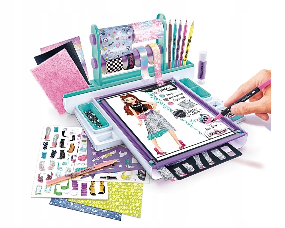 Prezent dla 6, 7+ latki. Zestaw kreatywny Projekt Moda Pracownia ...