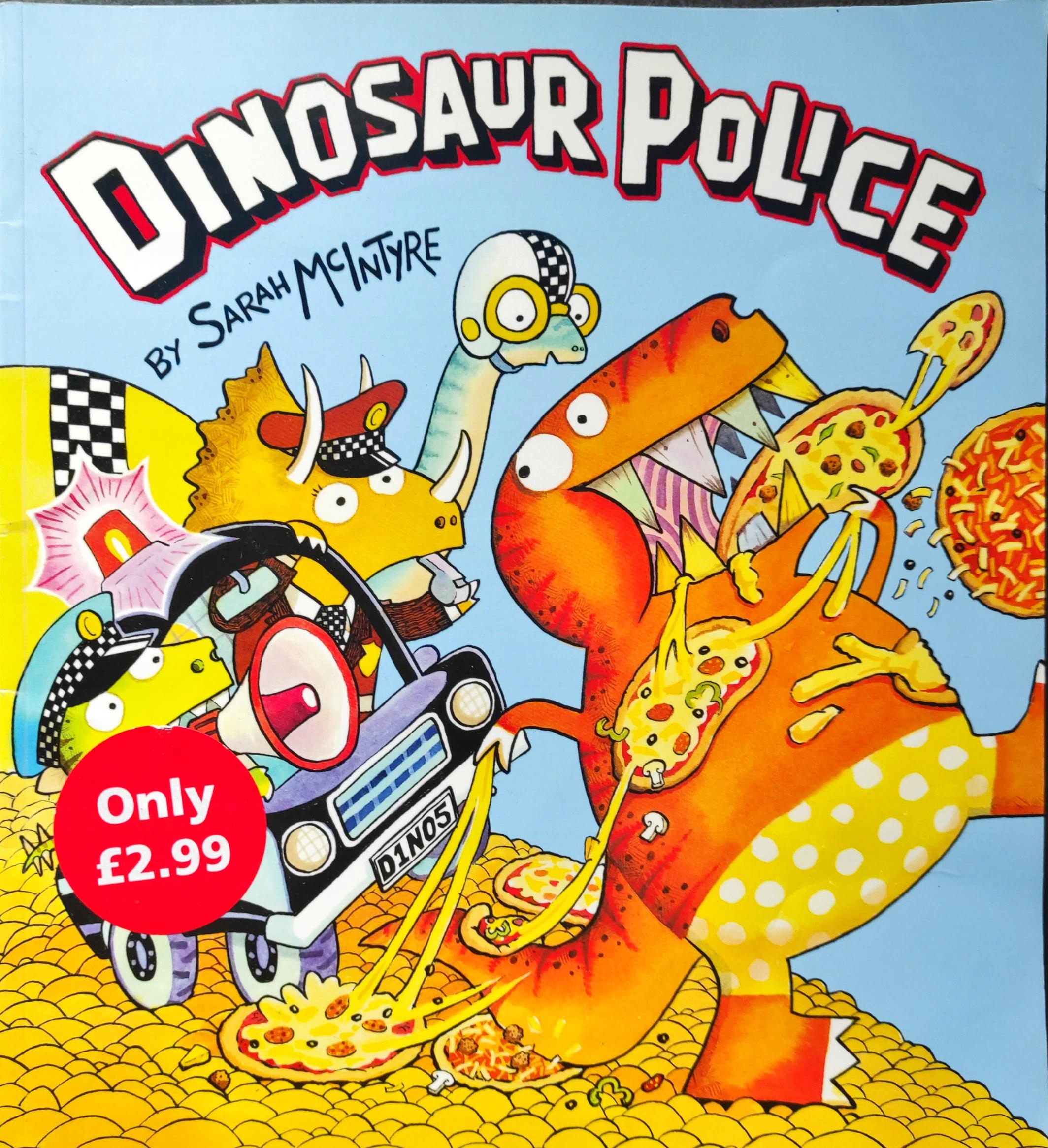 Dinosaur Police McIntyre, Sarah Książki dla dzieci (13552976235) | Allegro