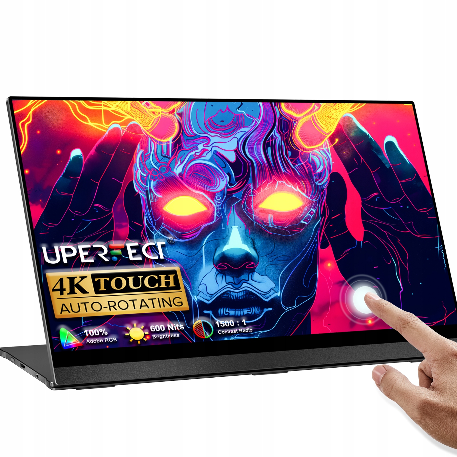Portable Monitor UPERFECT Unify S 4K Touchscreen 100% Adobe 360 ...