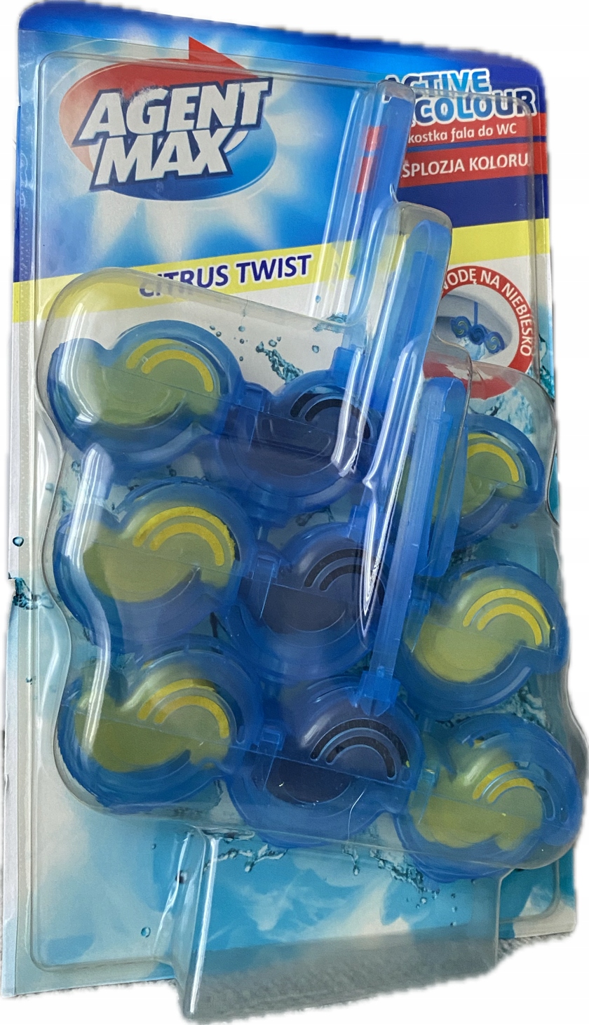 Agent Max kostka czyszczenie WC 0,45l - porównaj ceny - Allegro.pl