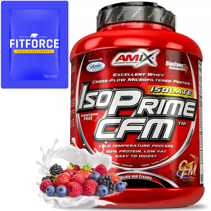 AMIX ISO PRIME CFM 1kg BEZ CUKRU Owoce Leśne - 8594159533240 ...