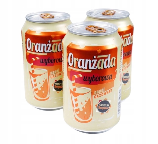 Napój gazowany Oranżada gazowana 24x 330ml HIT PRL 16902235639 - Allegro.pl