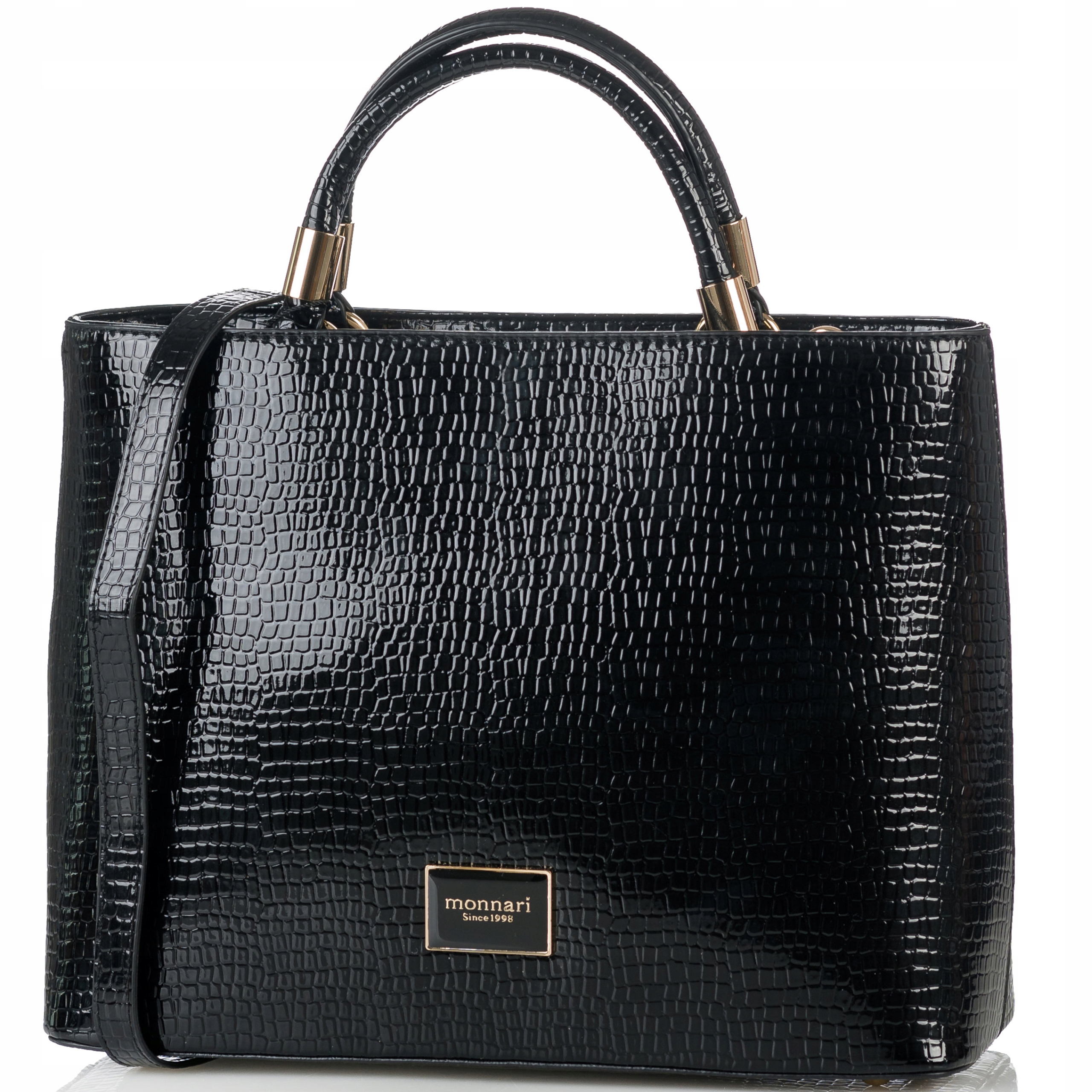 Torebka Damska MONNARI Aktówka SHOPPER KUFEREK 12587484782 - Allegro.pl