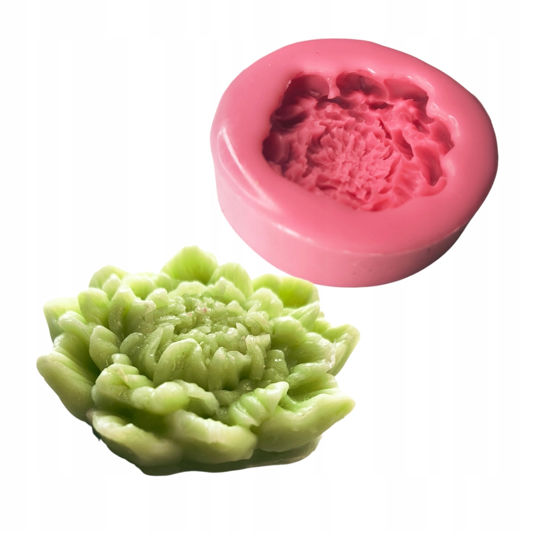 FORMA FOREMKA SILIKONOWA DO ŚWIECZEK ŚWIEC MYDŁA MYDEŁEK KULA KWIAT ...