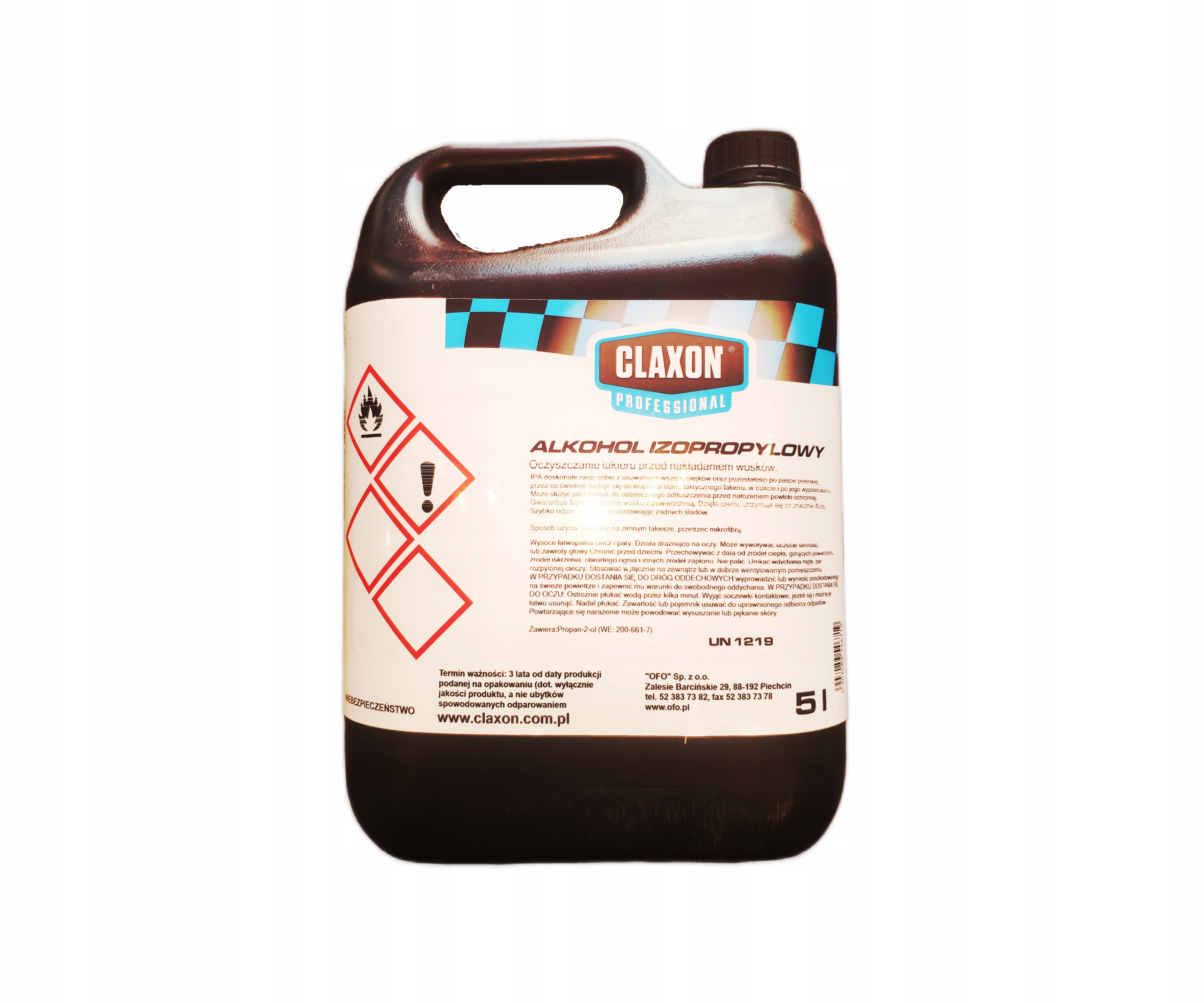 CLAXON IZOPROPIL-ALKOHOL 5L TISZTÍTÓ IPA, (5903089546719) • Ár ...