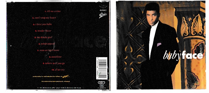 Płyta CD Babyface - Babyface __________________ 16013952588 - Sklepy ...
