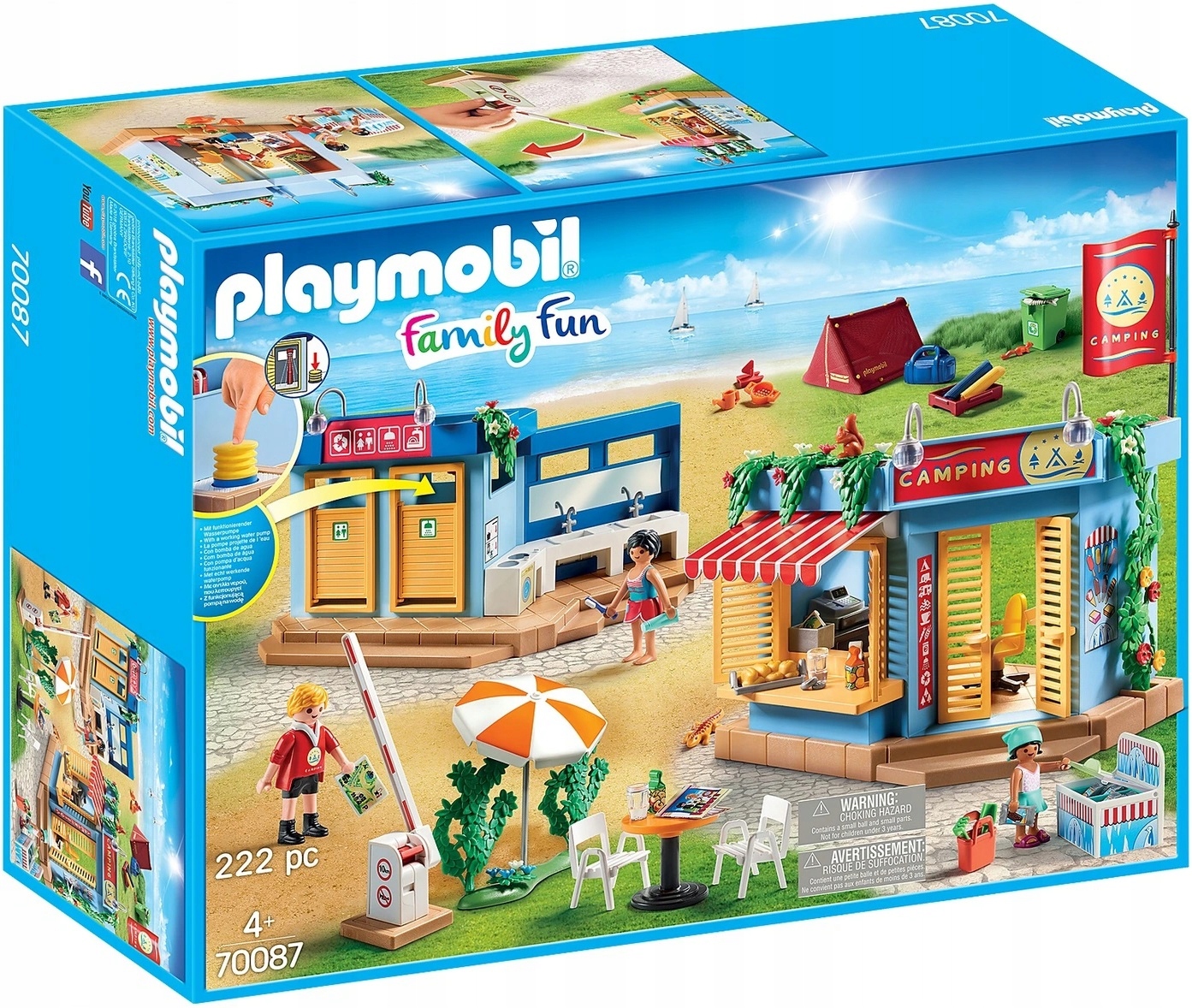 Playmobil Family Fun Duży plac kempingowy 70087 (4008789700872) • Cena ...
