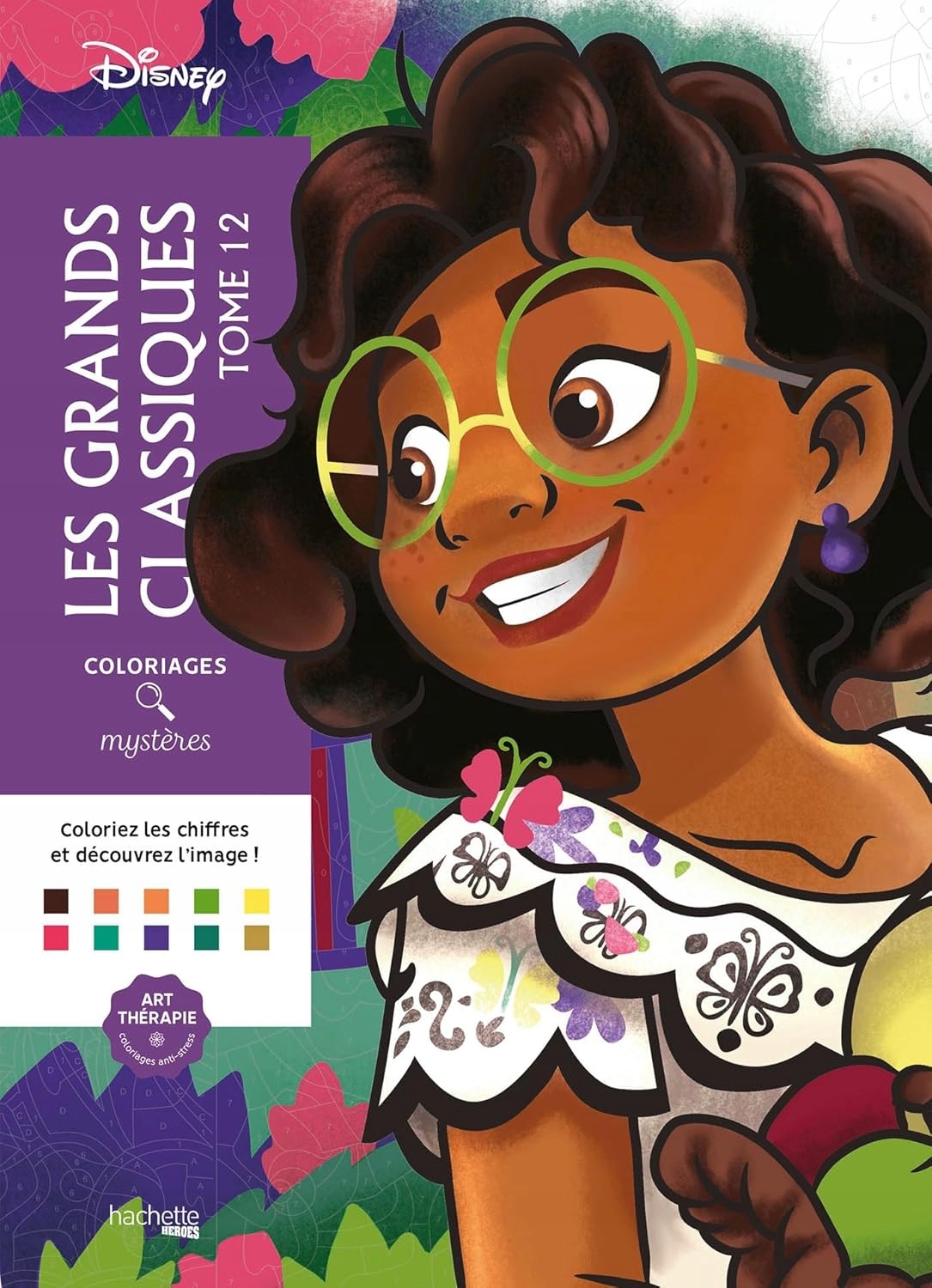 Malowanie po numerach kolorowanka Disney LES GRANDS CLASSIQUES PREZENT ...