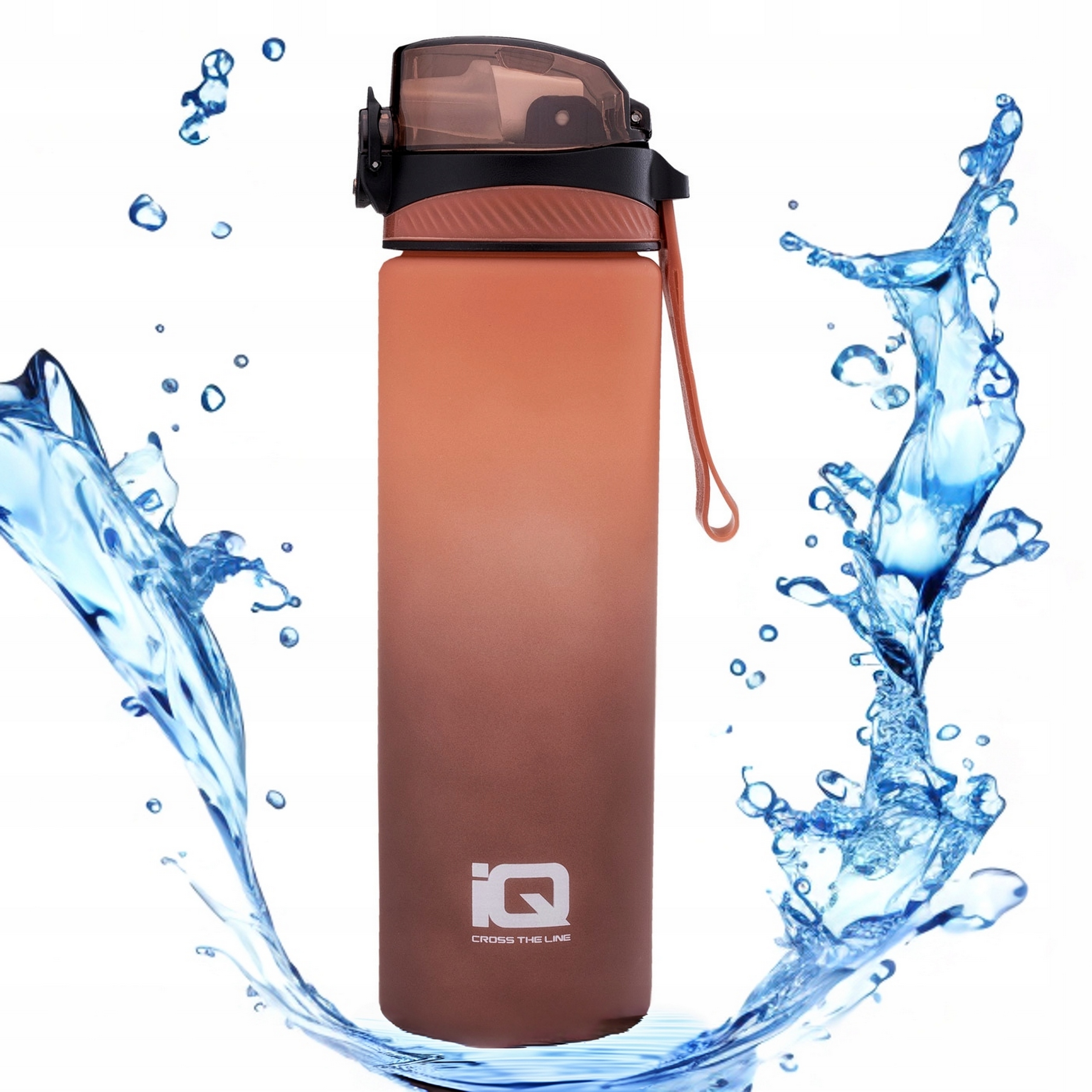 Bidon na wodę siłownię BUTELKA z miarką FITNESS SPORTOWA TRITAN 720 ml - 5902786314348 ...