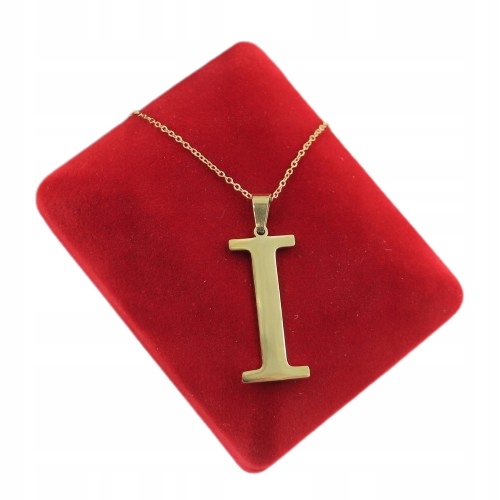 DUŻA Literka I DUŻA Litera I 316L 13171148595 - Allegro.pl