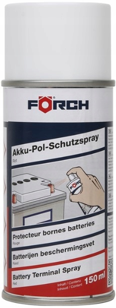 FORCH Spray ochronny biegunów akumulatora czerwony 4028203234530 za 27 ...