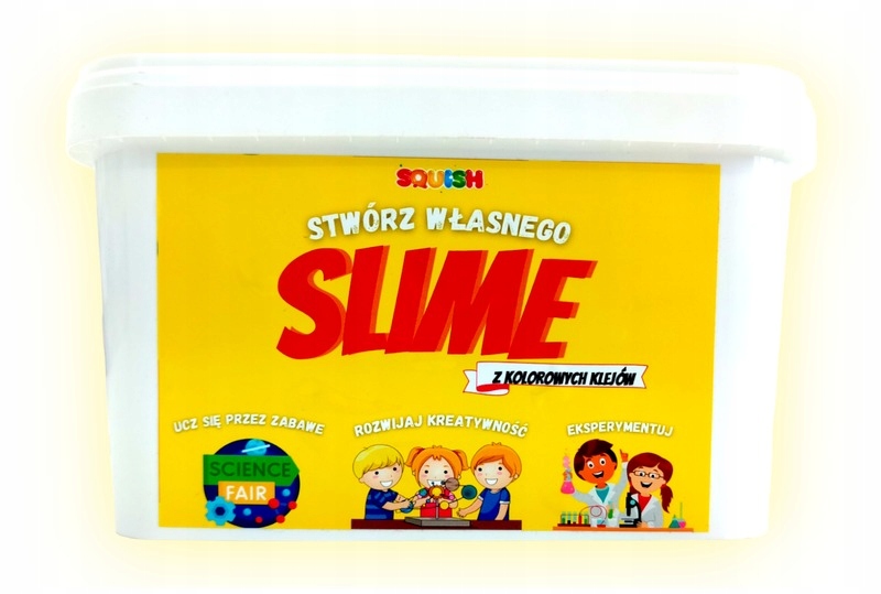 Zestaw Slime Rainbow z kolorowych klejów Zestaw ZRÓB TO SAM SLIME GLUTY ...