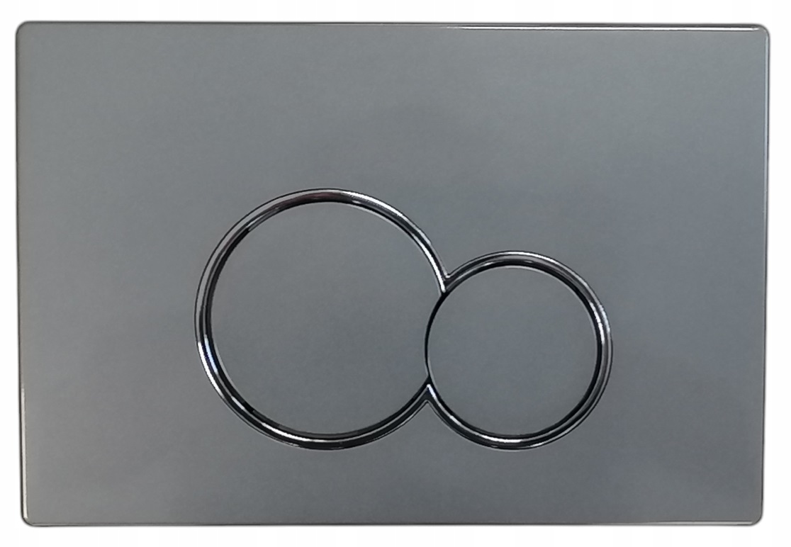 Przycisk spłukujący SIMBA gun metal do stelaża WC Geberit Sigma UP320 ...