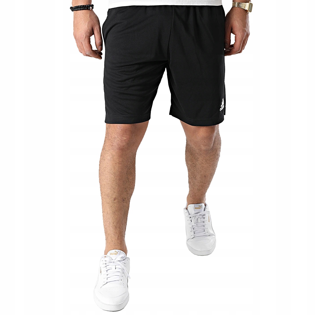 ADIDAS KRÓTKIE SPODENKI MĘSKIE Z KIESZENIAMI ENTRADA 22 Czarne r. L ...