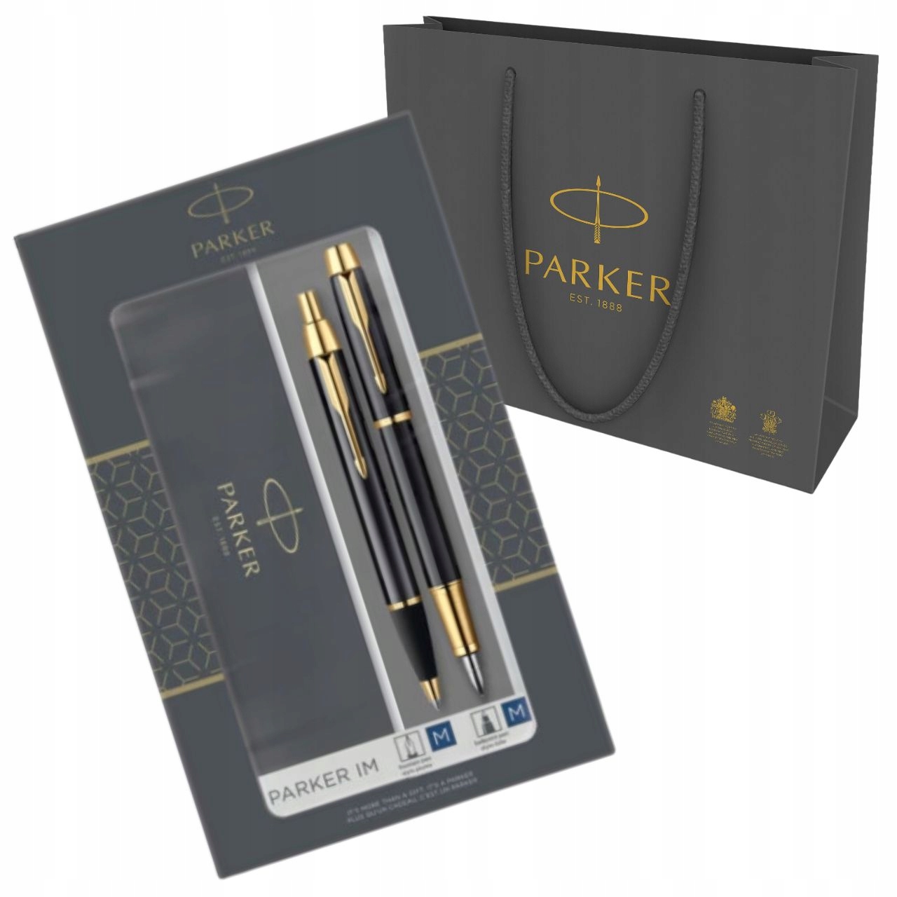Zestaw prezentowy Parker IM Duo pióro + długopis na prezent!! Dla ... Zestaw prezentowy Parker IM Duo pióro + długopis na prezent!! Dla ...