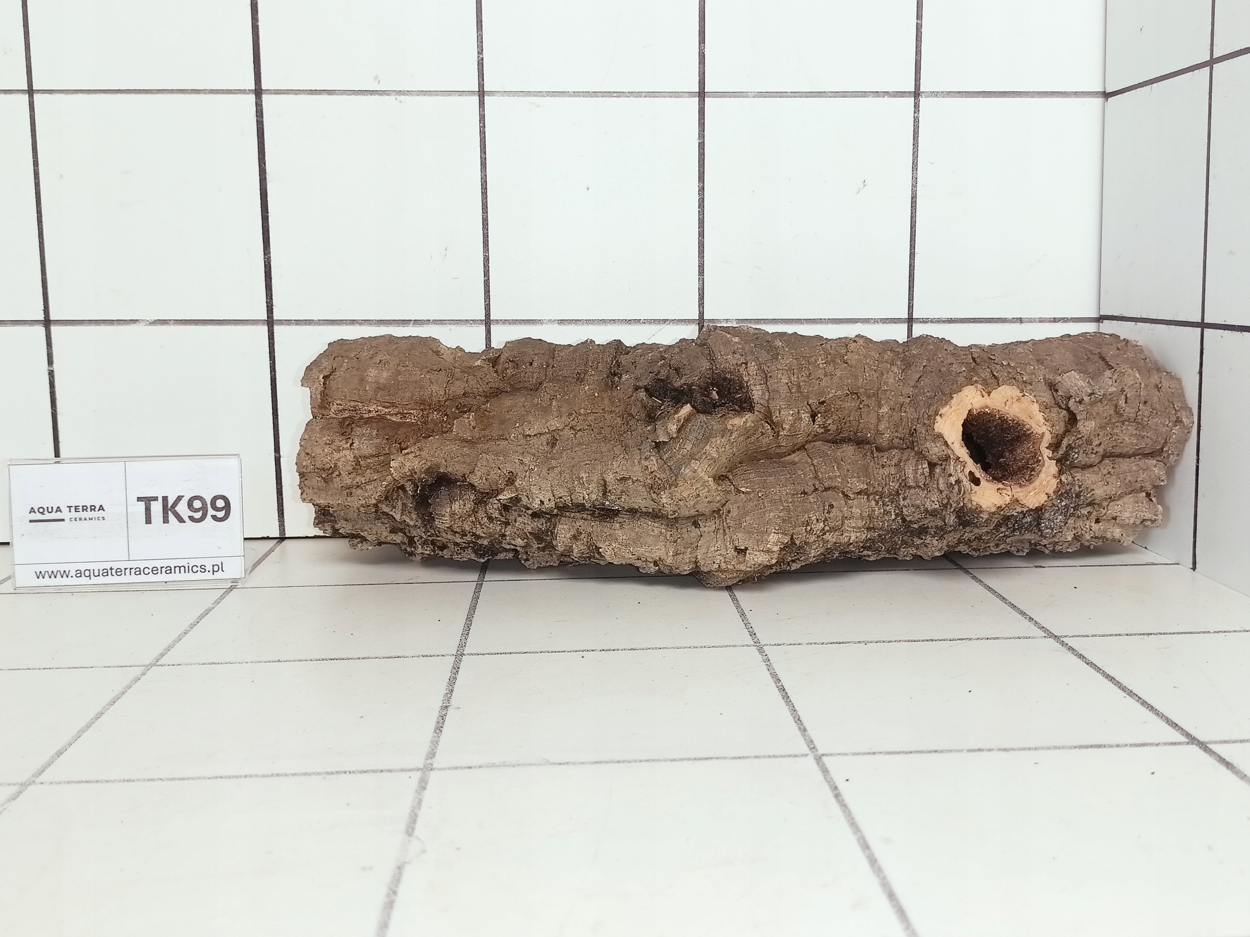 Tuba Korkowa Do Terrarium (to co na zdęciu) Dąb Korkowy Kryjówka TK99 ...