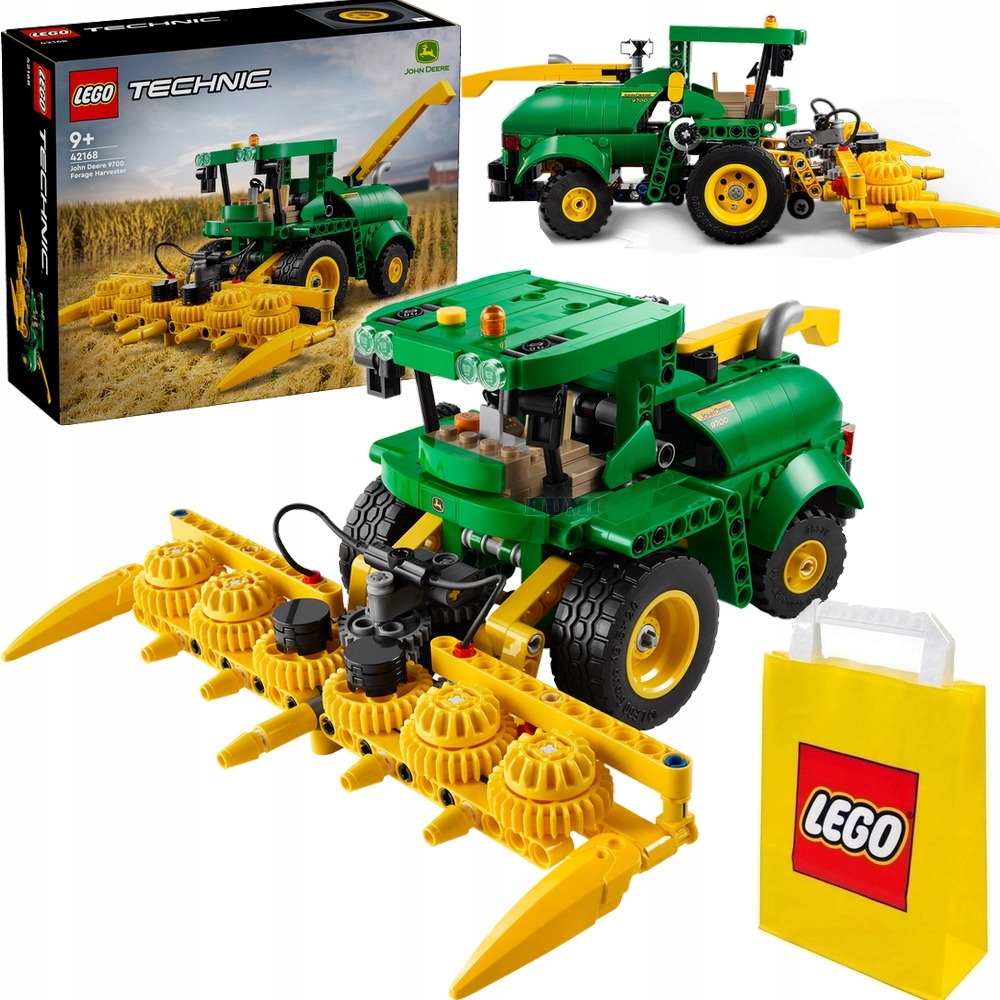 LEGO Technic 42168 Sieczkarnia samojezdna John Deere 9700 ...