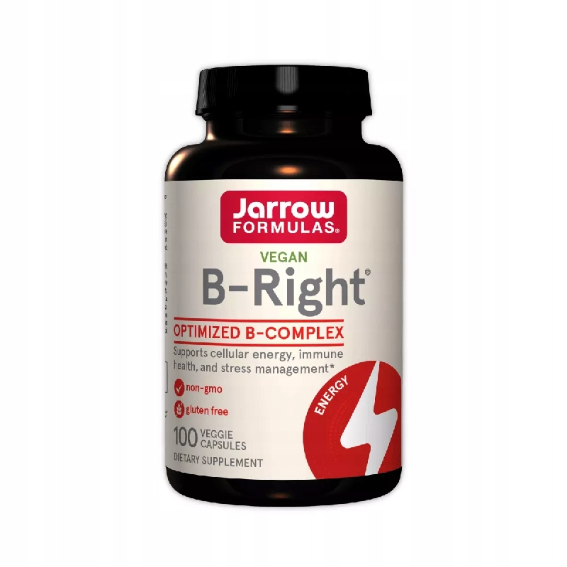 Jarrow Formulas B Right witamina B complex 100 kap (790011010067 ...
