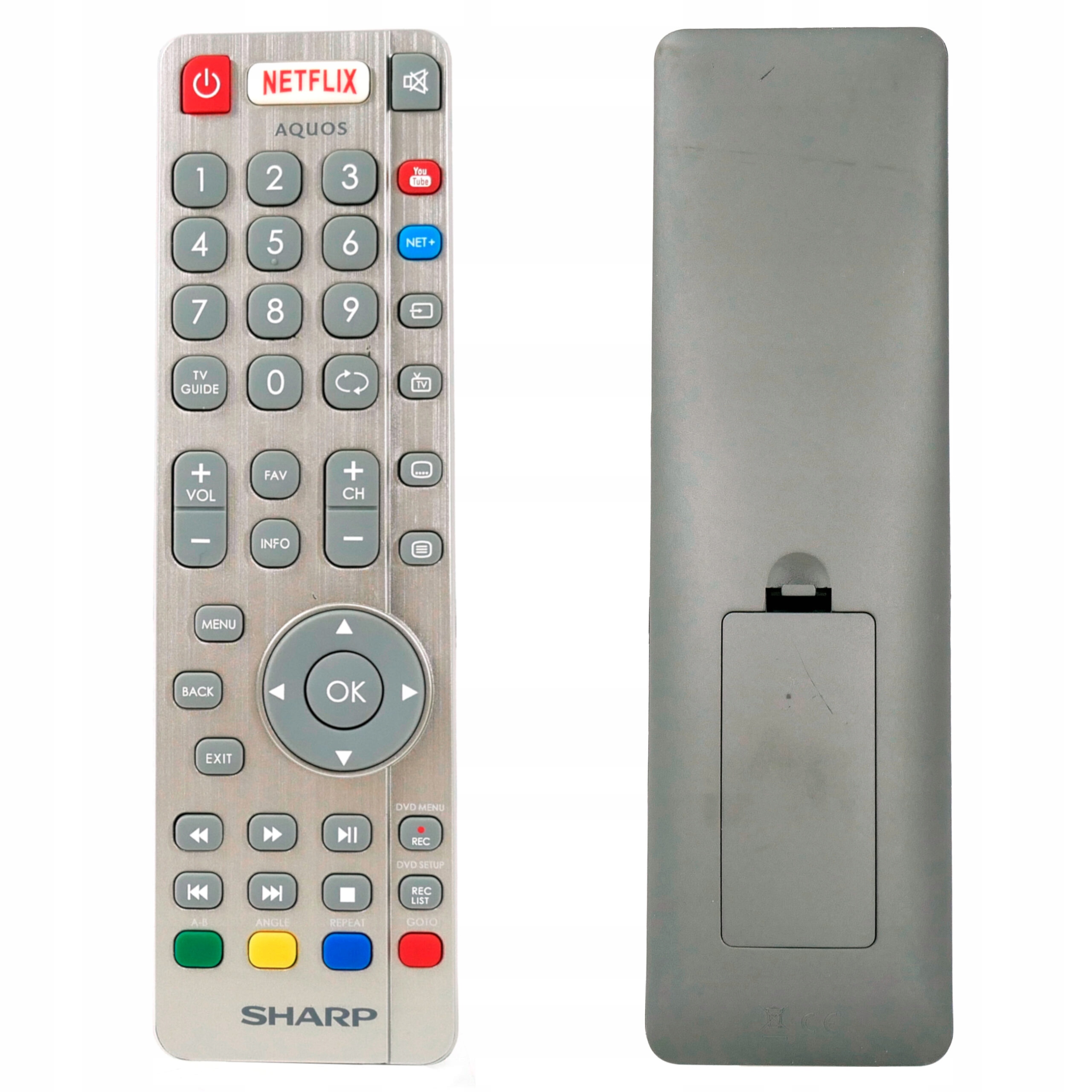 PILOT do telewizora SHARP AQUOS SHW/RMC/0003N RADIOWY Smart Netflix ...