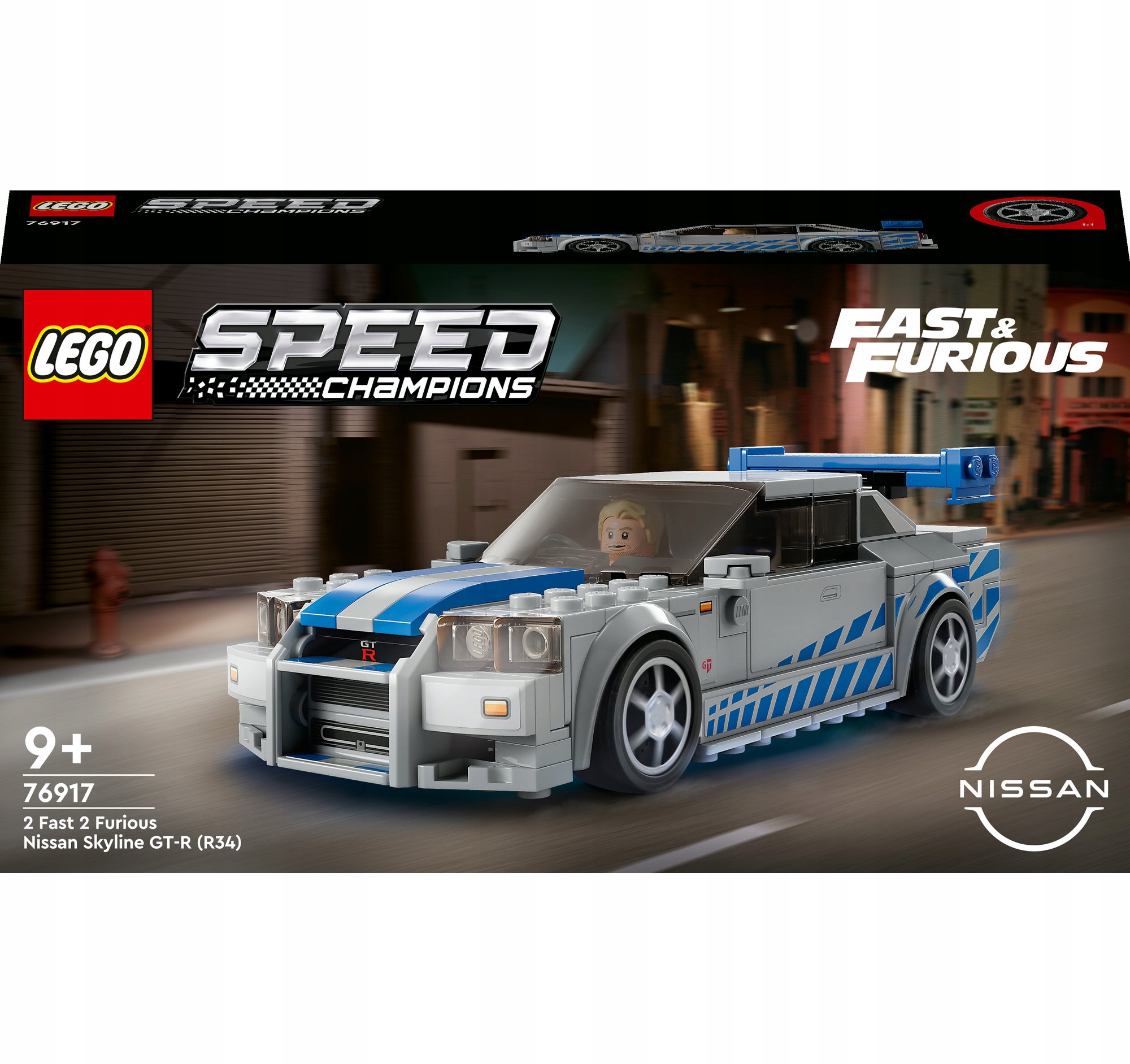 LEGO Speed Champions 76917 Nissan Skyline GT-R (R34) (5702017424217 ...