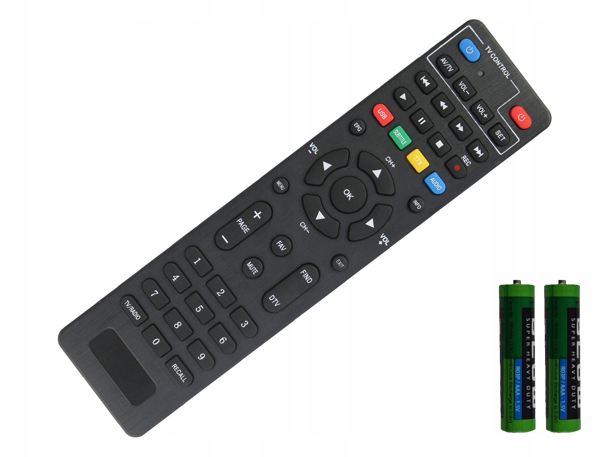 Pilot do dekodera DVB-T2 Emos EM190-L - Sklep, Opinie, Cena w Allegro.pl