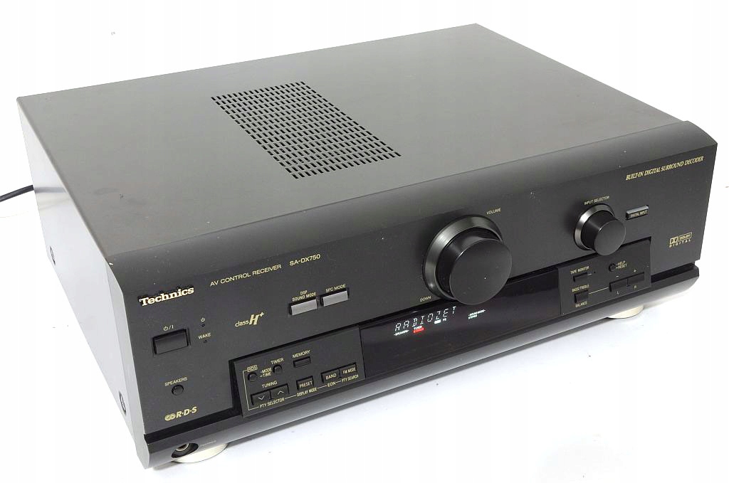TECHNICS SA-DX750 FIRMOWY AMPLITUNER 5.1 D.DIGITAL RDS - Sklep, Opinie, Cena w Allegro.pl