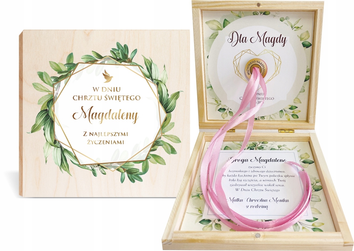 Pudełko na pieniądze prezent na CHRZEST C3 • Cena, Opinie • Zabawne ...