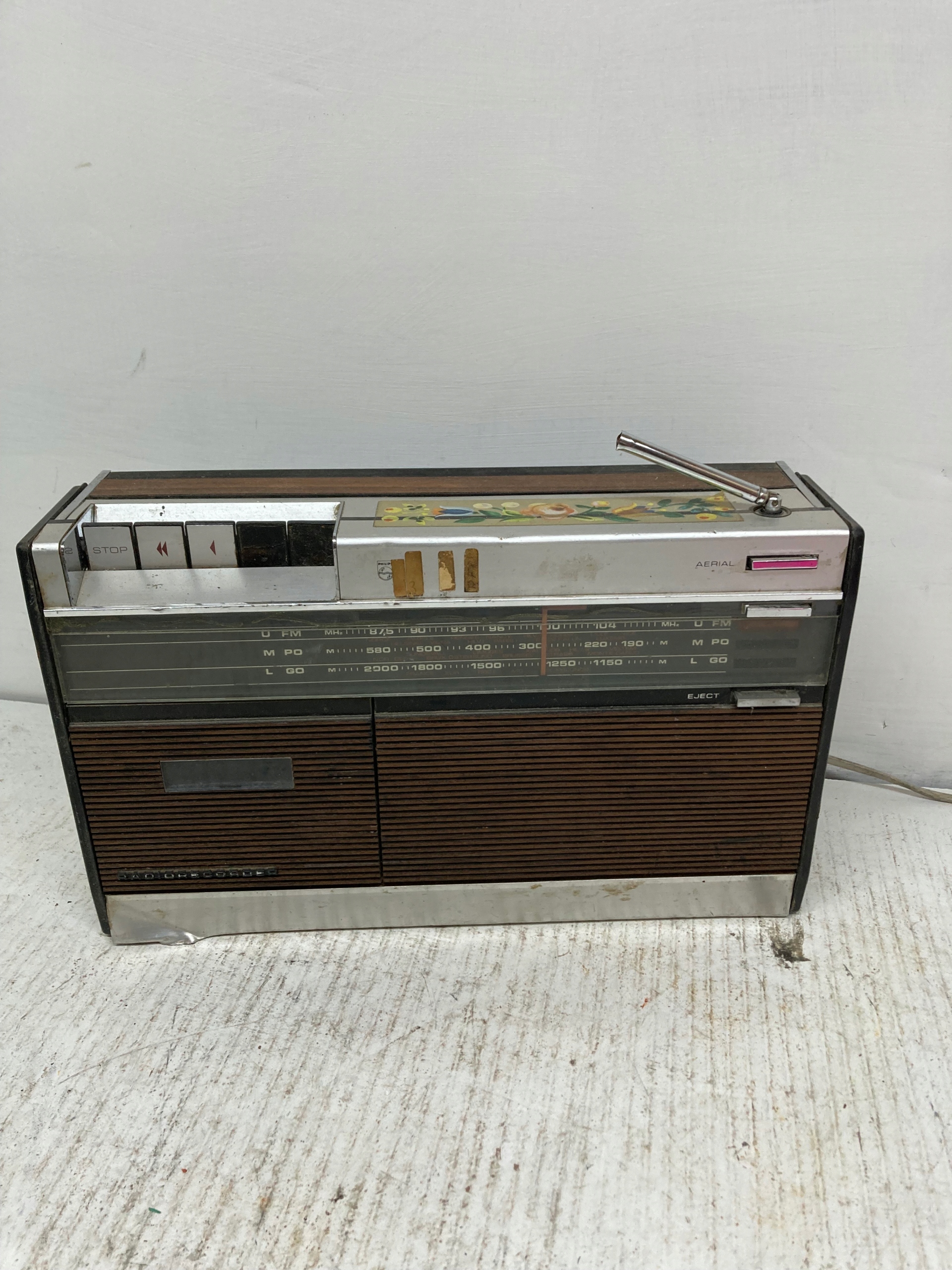 Stare radio radiomagnetofon Philips RR512 - Sklep, Opinie, Cena w Allegro