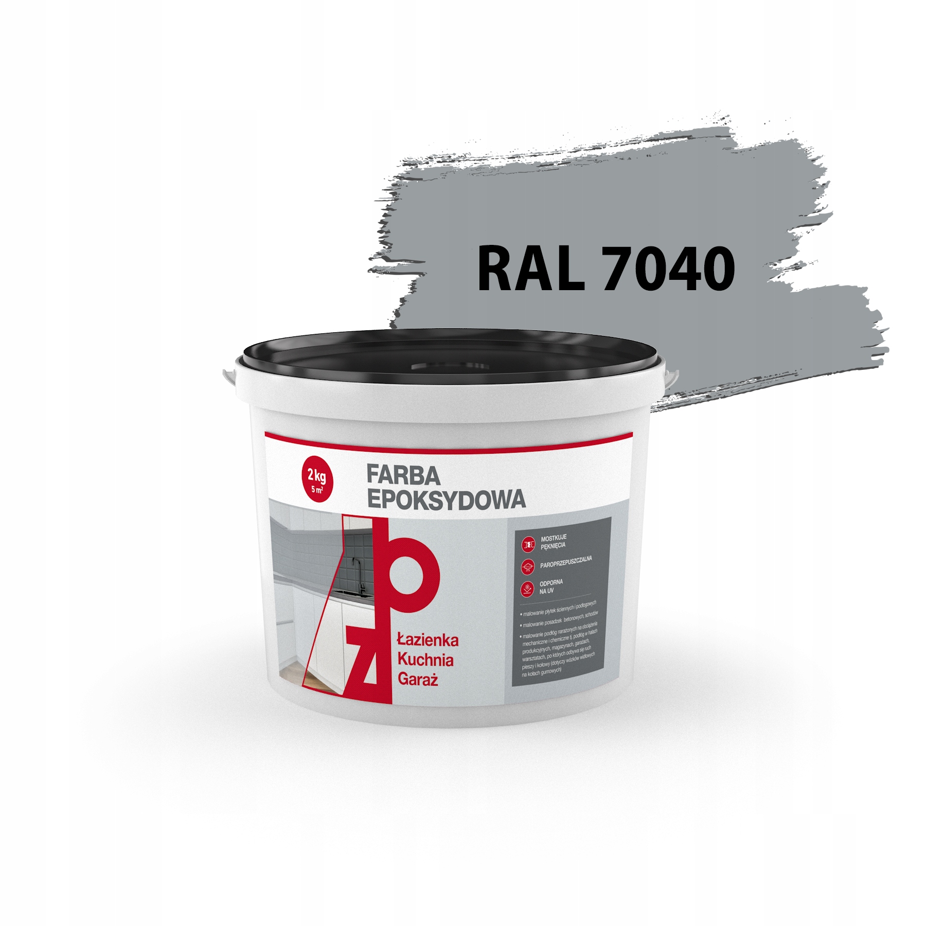 Farba epoksydowa ZP biała 2 kg (5905817240142) • Cena, Opinie • Farby 15609402619 • Allegro