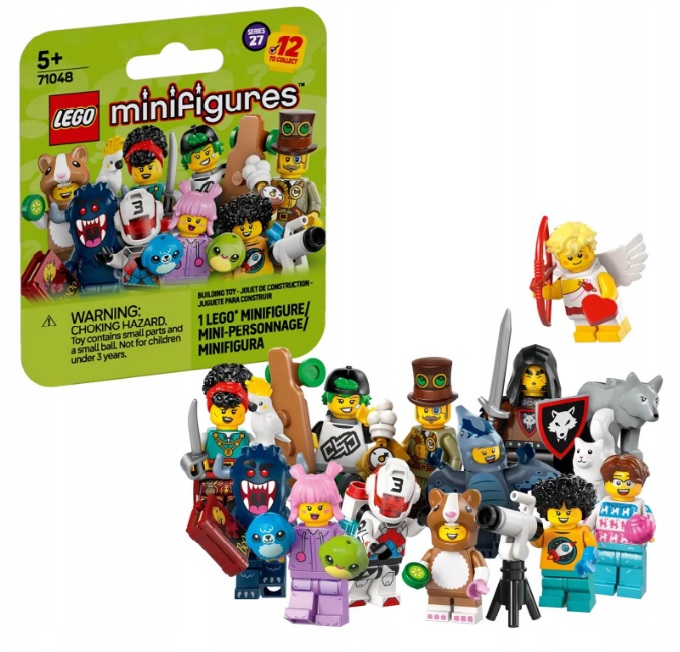 LEGO 71048 minifigurki seria 27 PEŁNY KOMPLET 12 sztuk BEZ CIĘCIA ...