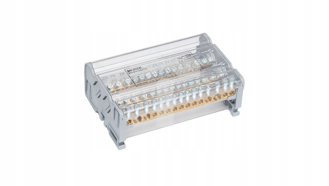 Blok dystrybucyjno-rozdzielczy MOBLOCK 4-polowy 125A-15 2x35mm2 ...