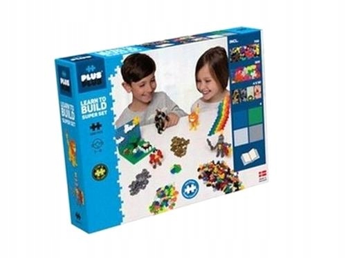 Klocki Plus Plus Mini Basic Pastel Super Set 1200 (5710409104364) • Cena, Opinie • Plastikowe ...