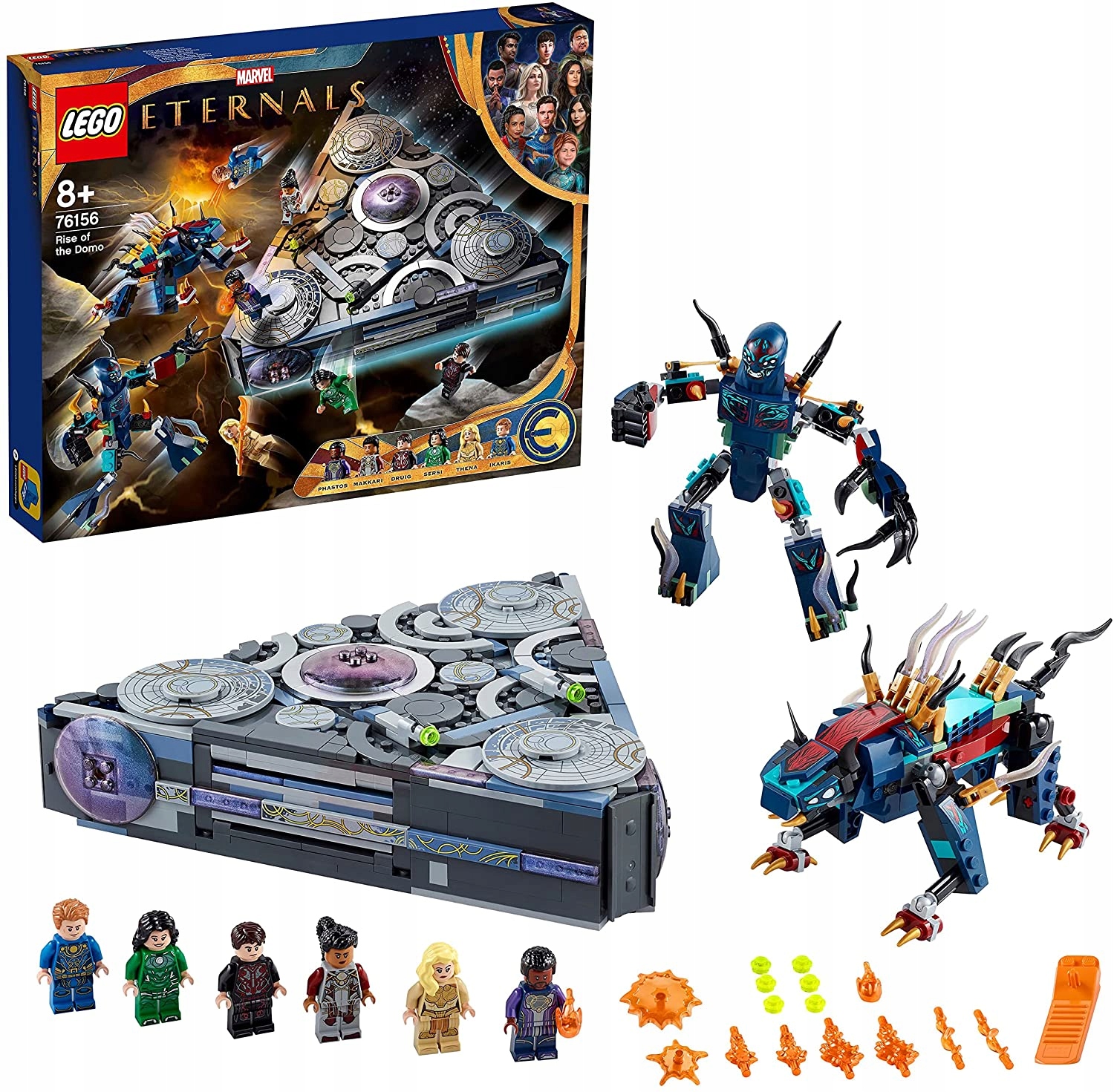 LEGO Marvel Eternals - Domo powstaje 76156 (5702016619362) • Cena ...