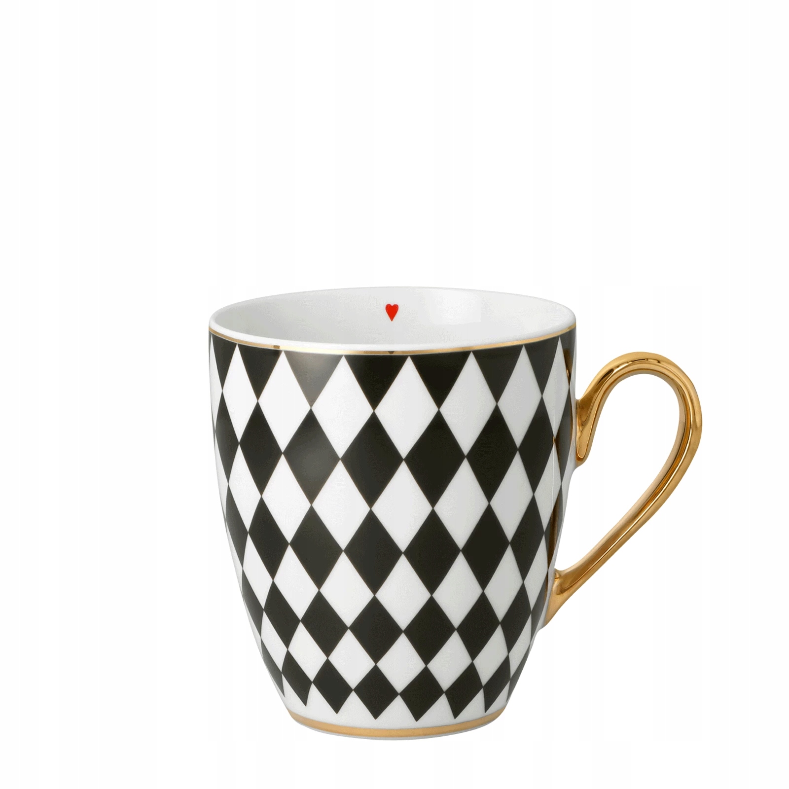 Kubek Ćmielów Alaska Dama Kier porcelana 390 ml (5906639701354) • Cena ...