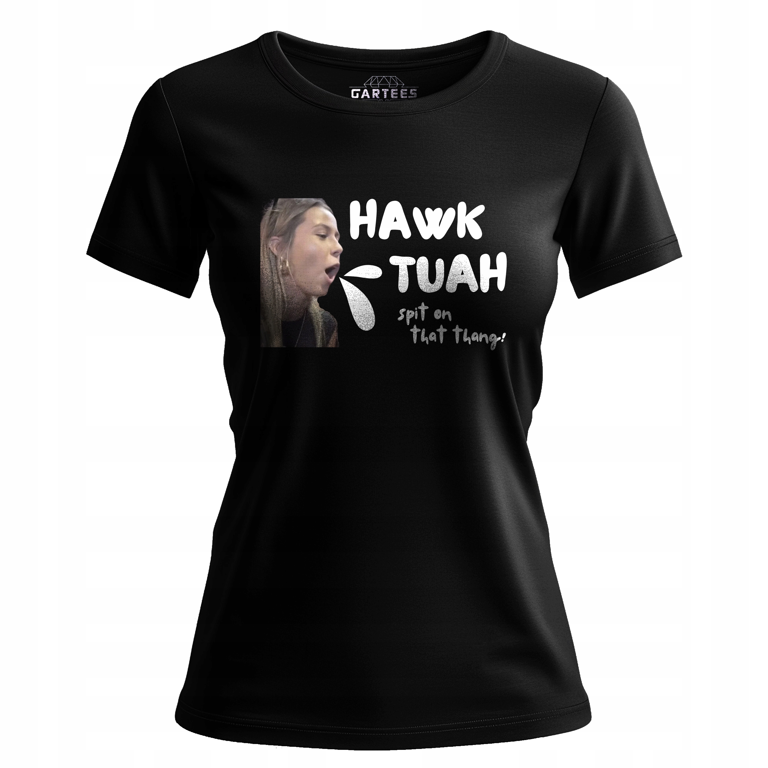 NŐI PÓLÓ NYOMOTT MINTÁVAL HAWK TUAH TIKTOK VIRAL VICCES PAMUT NYOMOTT ...