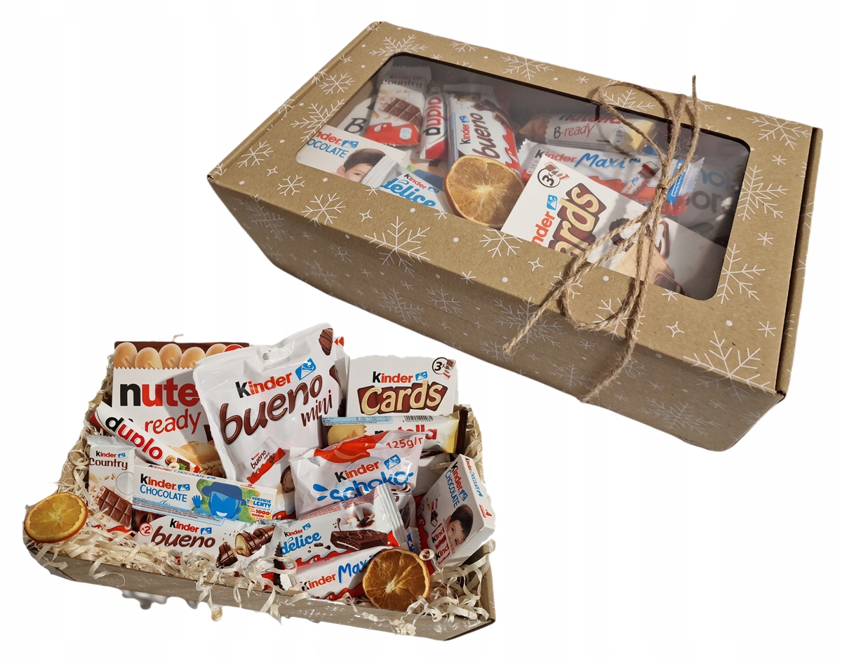 Box Świąteczny Kinder - Niska cena na Allegro.pl