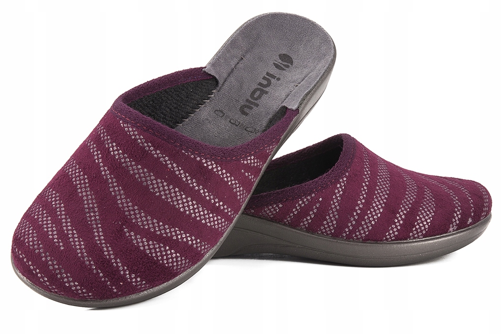 INBLU 5D-22 DOMOWE DAMSKIE KAPCIE KLAPKI PU 37 (5902726338236) • Cena ...