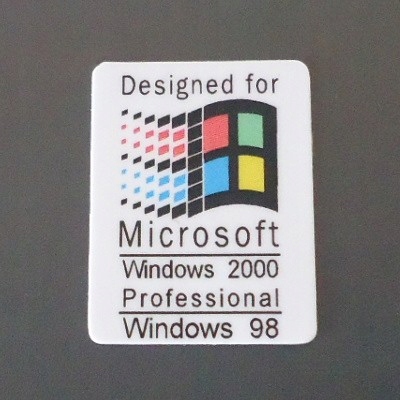 Windows 2000 logo naklejka 25x35mm 435c w Korfantów - Sklep, Opinie ...
