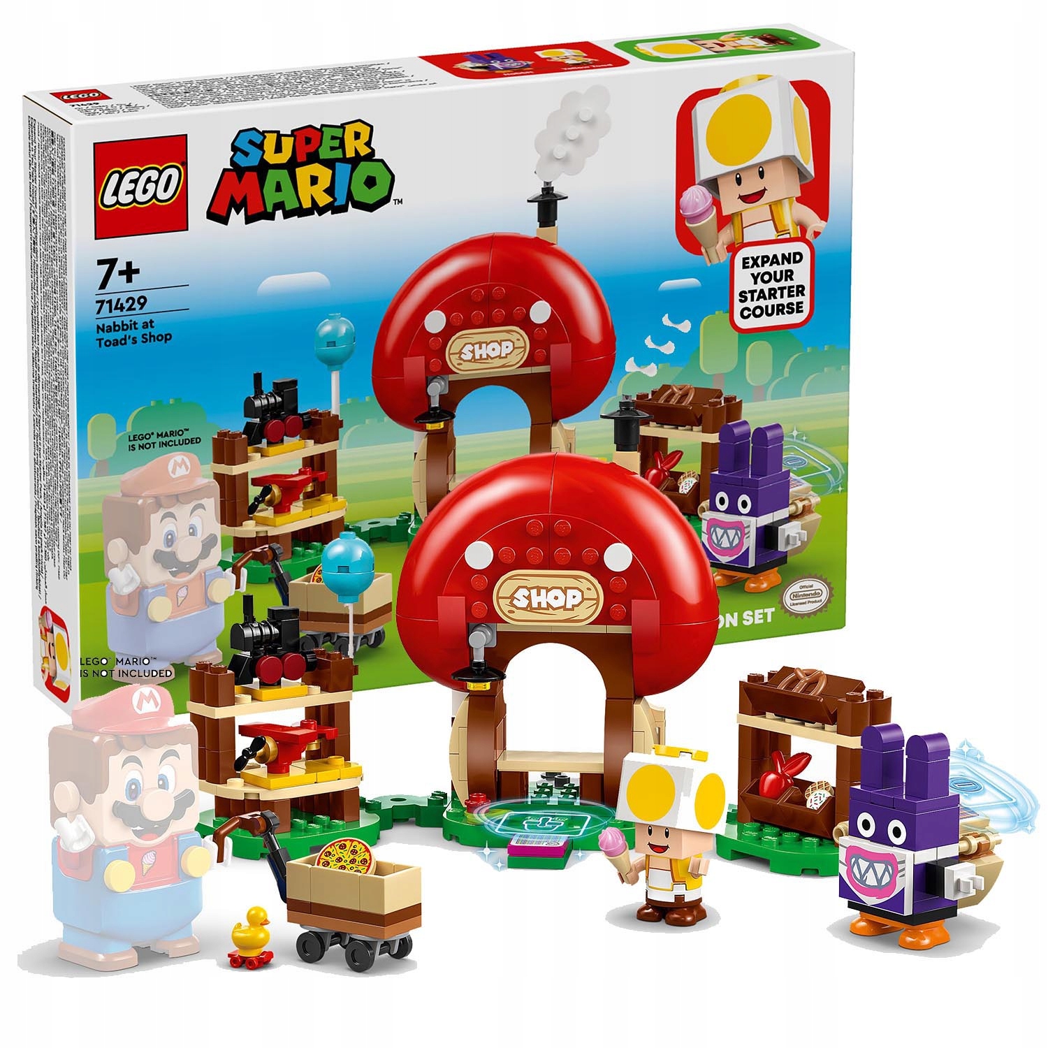 LEGO Super Mario Nabbit w sklepie Toada 71429 - zestaw rozszerzający ...