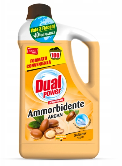 Płyn do płukania uniwersalny Dual Power Argan 5 l • Cena, Opinie - Allegro