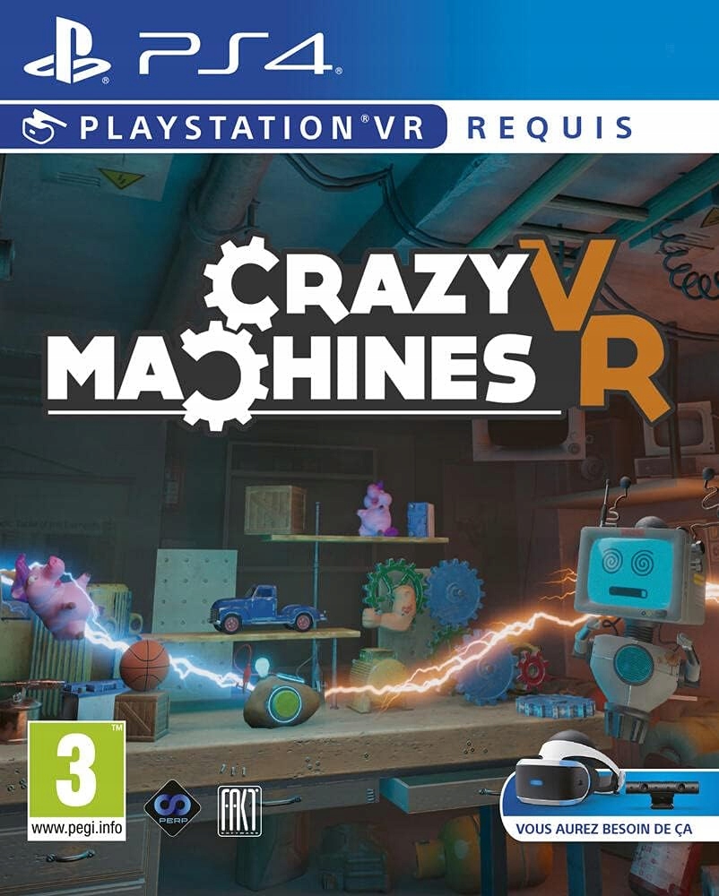 Crazy Machines VR PlayStation 4 (PS4) pudełkowa - Stan: Używany 79.00PLN - Sklepy, Opinie, Ceny ...