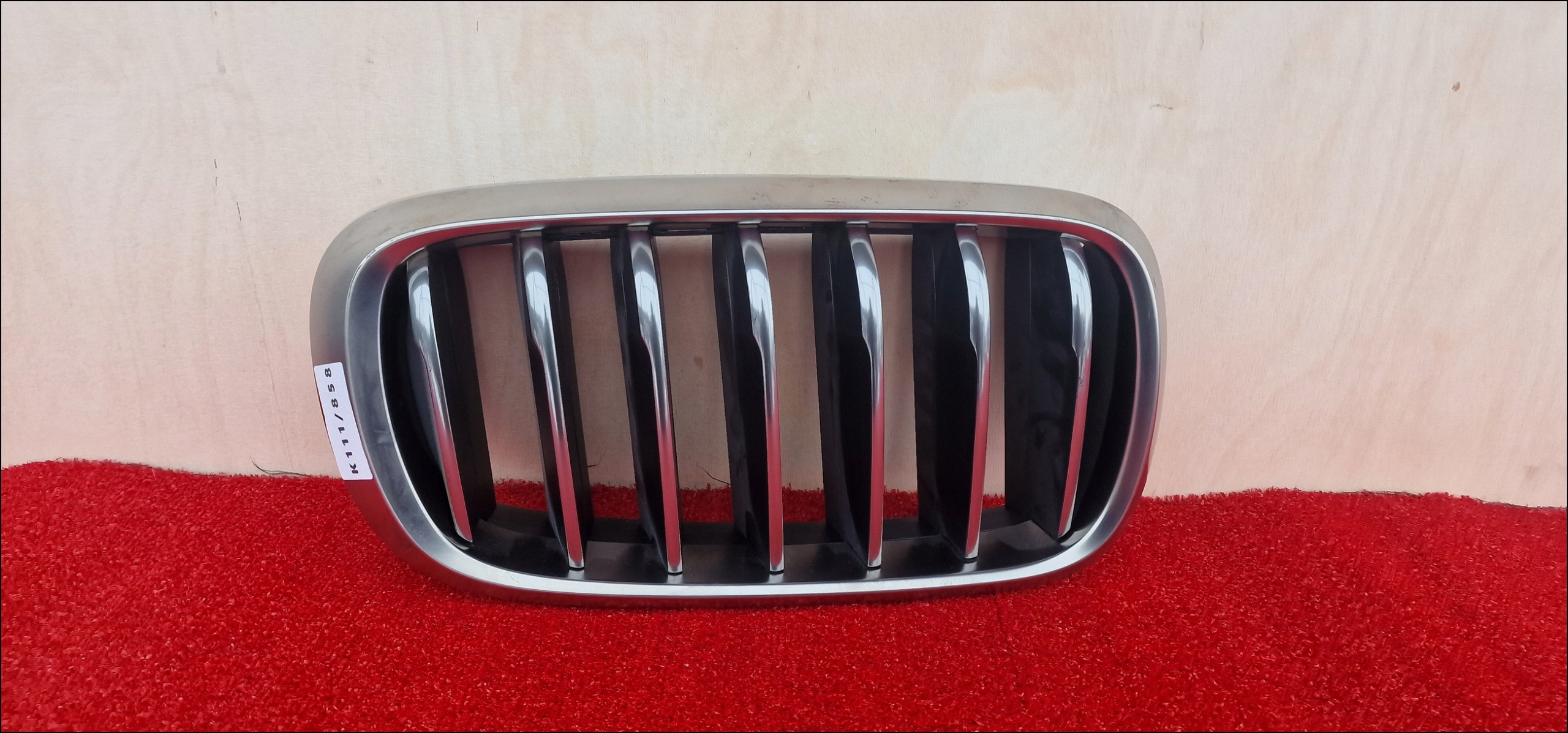 BMW X5 X6 F15 F16 RH KRATKA ZDERZAKA ATRAPA GRILL NERKA SATYNA MAT K111 ...