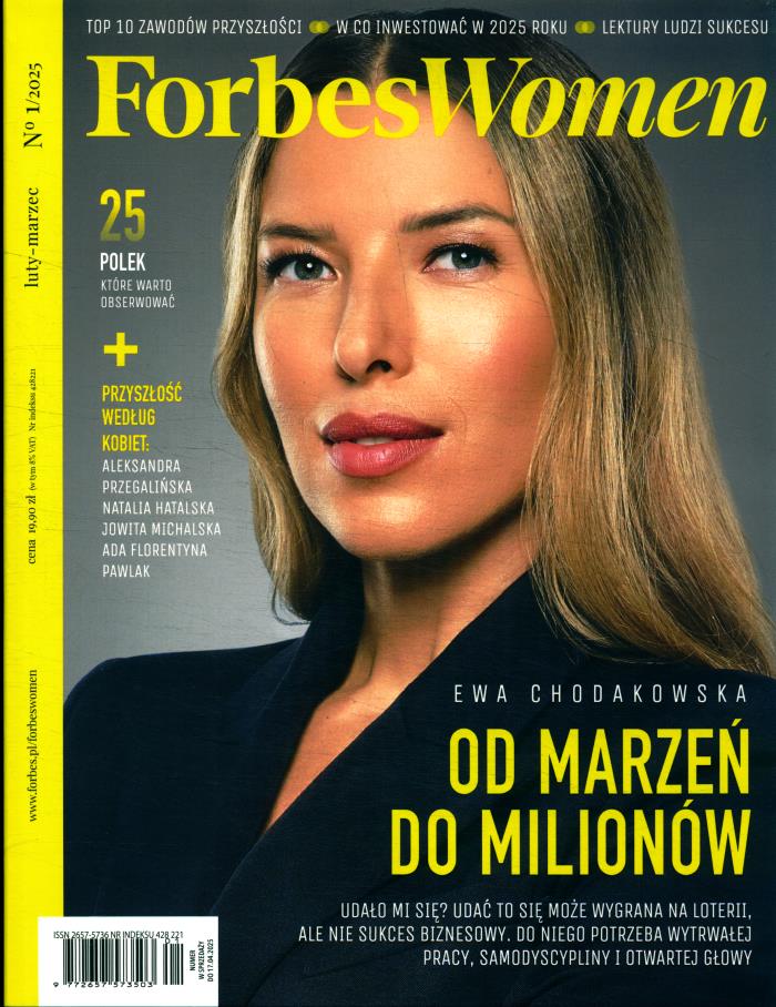 FORBES WOMEN 1 / 2025 (17467410608) | Czasopismo Allegro