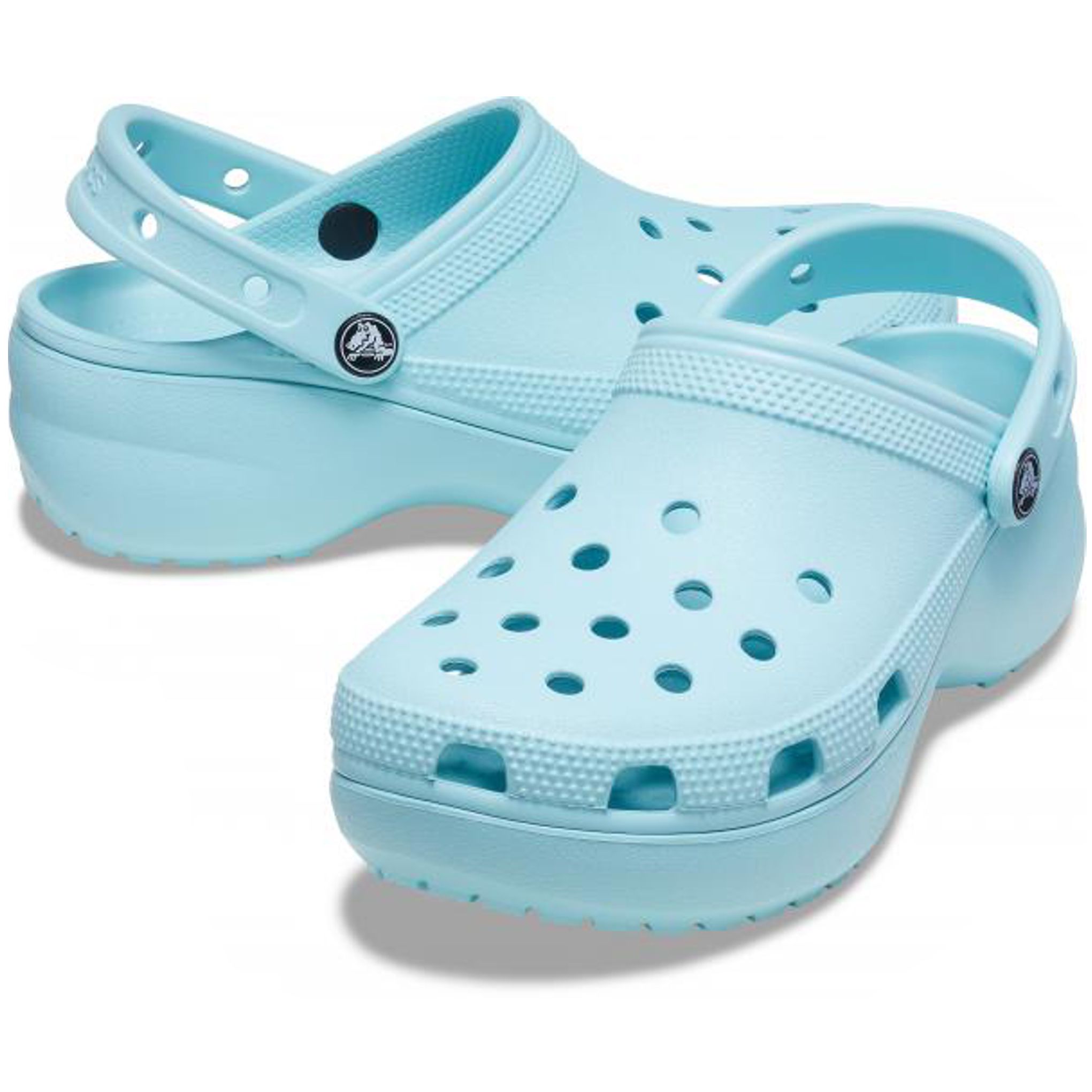 CROCS KLAPKI DAMSKIE SANDAŁY CROCSY NA PLATFORMIE 12455007682 - Allegro.pl