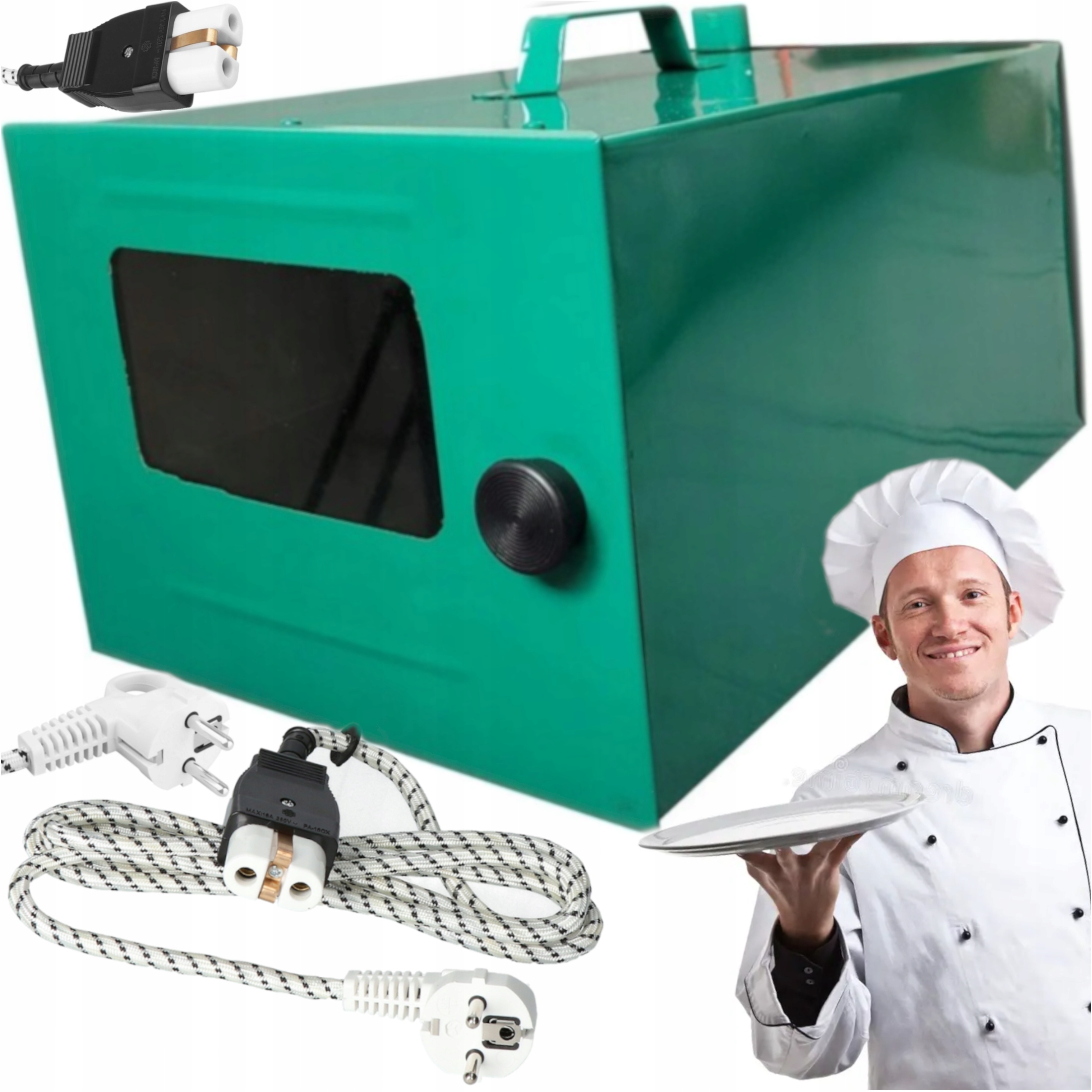 VOĽNE STOJACA ELEKTRICKÁ RÚRA NA PIZZU A OBEDOVÉ KOLÁČE 8,5 L 950 W ...